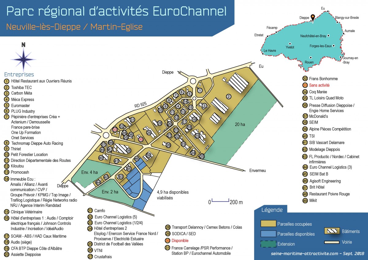 Le parc d'activité eurochannel